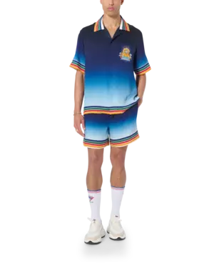 Casablanca Studio De Musique Silk Shorts