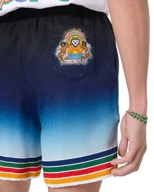 Casablanca Studio De Musique Silk Shorts