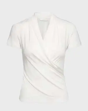 ANDIATA Fifi 2 Wrap Top - Chalk