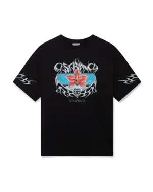Casablanca Blades Oversized Short Sleeve T-shirt - Red