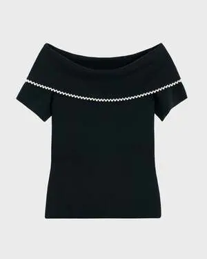 BY MALENE BIRGER Hetha Off-shoulder Top
