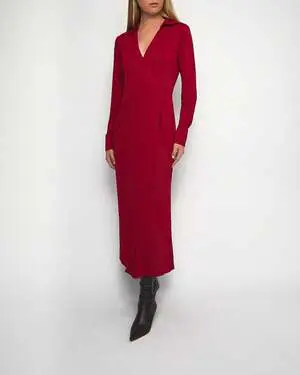 WAKAKUU Maria Wrap Maxi Dress