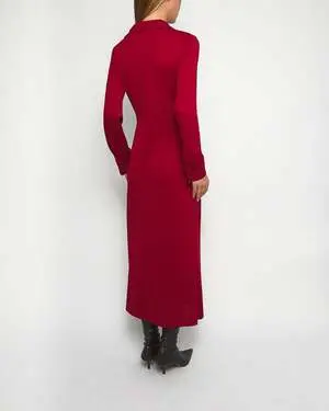 WAKAKUU Maria Wrap Maxi Dress