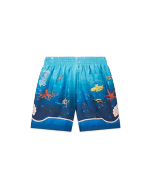 Casablanca Silk Printed Shorts