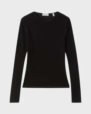 HOUSE OF DAGMAR Lyocell Long Sleeve Top