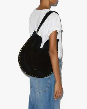 Isabel Marant Étoile Oskan Hobo Soft Bag - Black