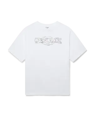 Casablanca Chrome Oversized Short Sleeve T-shirt - Multicolor