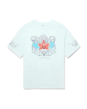 Casablanca Blades Oversized Short Sleeve T-shirt - Red