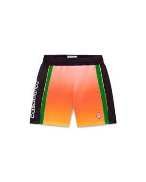 Casablanca Gradient Football Shorts - Multicolor