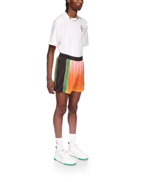 Casablanca Gradient Football Shorts - Multicolor