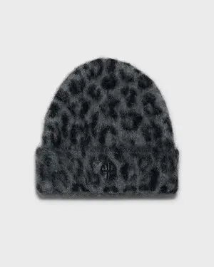 ANINE BING Elia Beanie - Leopard