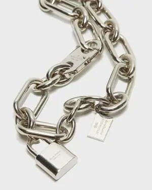 Acne Studios Padlock Chain Bracelet