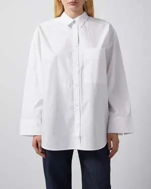 BY MALENE BIRGER Derris Shirt - White