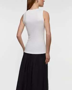 WAKAKUU Biarritz Ribbed Tank Top