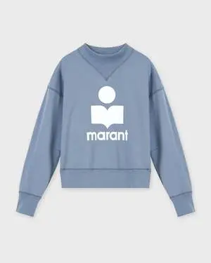 Isabel Marant Moby Sweatshirt - Blå,ecru