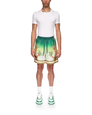 Casablanca Joyaux D'afrique Silk Shorts