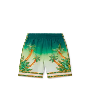 Casablanca Joyaux D'afrique Silk Shorts