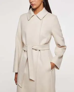 Max Mara Pure Wool Long Coat