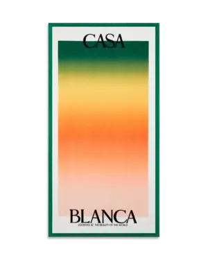 Casablanca Gradient Beach Towel By - Multicolor