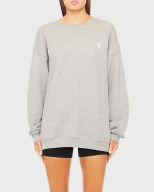 Eterne Oversized Crewneck Sweatshirt