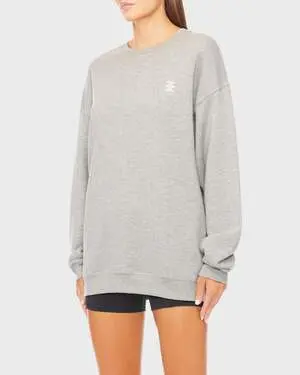 Eterne Oversized Crewneck Sweatshirt