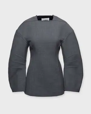 JIL SANDER Crew Neck Top