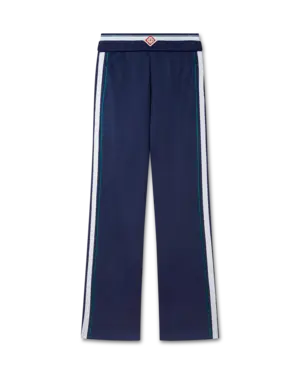 Casablanca Ribbed Straight-leg Track Pants