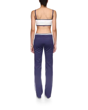 Casablanca Ribbed Straight-leg Track Pants