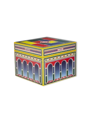 Casablanca Tennis Cube Humidor By - Multicolor