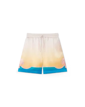 Casablanca L'arc Coloré Silk Shorts