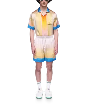 Casablanca L'arc Coloré Silk Shorts