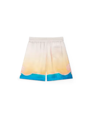 Casablanca L'arc Coloré Silk Shorts