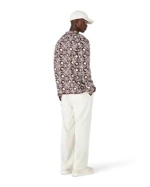 Casablanca Monogram Cotton Knit Shirt