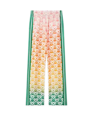 Casablanca Gradient Heart Monogram Wide Leg Trousers