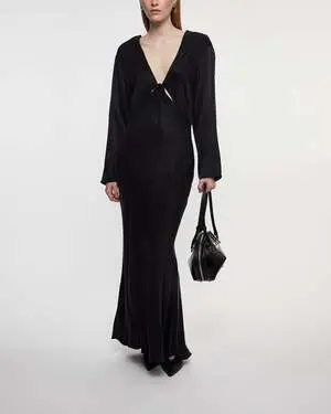 WAKAKUU Gouda Maxi Dress - Black