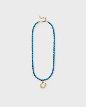 Anni Lu Lady Luck Necklace - Denim
