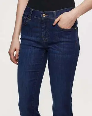 7 For All Mankind Jeans Bootcut Rinsed Indigo
