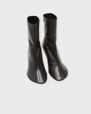 Acne Studios Leather Ankle Boots - Black