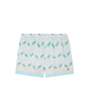 Casablanca Ping Pong Printed Swim Trunks