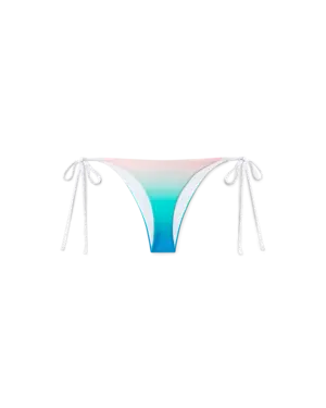 Casablanca Gradient Bikini Bottom - White