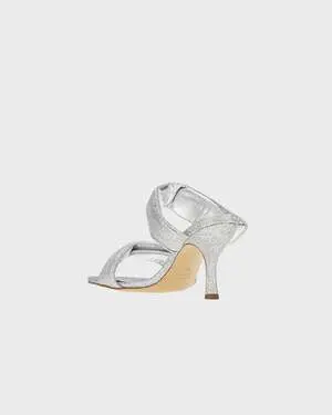 GIA BORGHINI Glitter Heeled Sandals