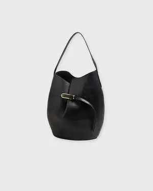 LIFFNER Belted Bucket Bag Large