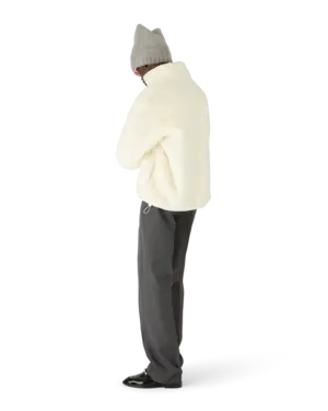 Casablanca Tennis Mascot Faux Fur Jacket - Multicolor