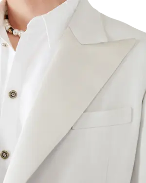 Casablanca Double Breasted Tuxedo Jacket - Multicolor