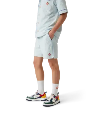 Casablanca Monogram Towelling Shorts - Multicolor