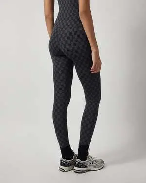 BY MALENE BIRGER Monogrammed Performance Leggings - Monogram Print