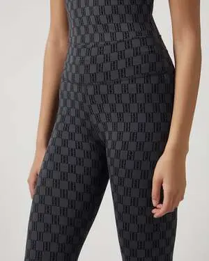 BY MALENE BIRGER Monogrammed Performance Leggings - Monogram Print