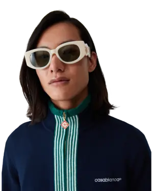 Casablanca Knit Tennis Track Jacket