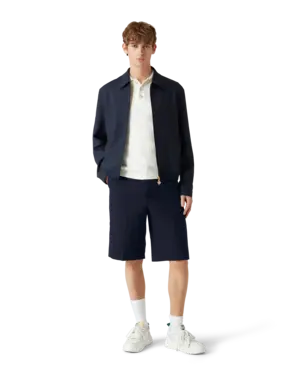Casablanca Tailored Virgin Wool Shorts - Multicolor