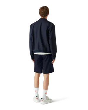 Casablanca Tailored Virgin Wool Shorts - Multicolor